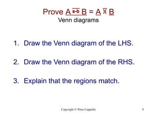 sets ppt for grade 7 students set operationd | PPTX