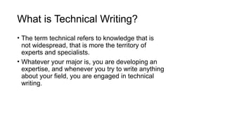 Technical writing in research methodology | PPTX