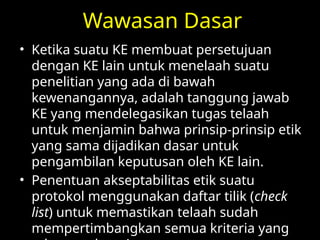 2. Standar 7 parameter power point format | PPT