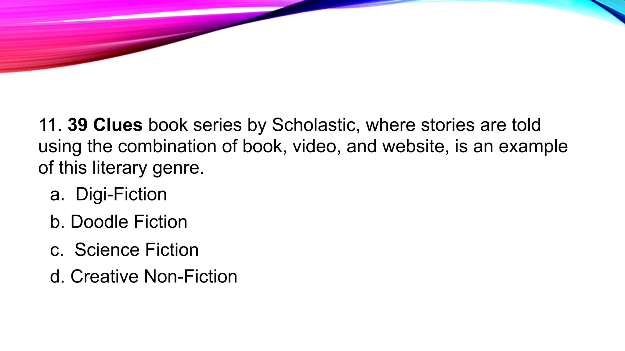 21st Century Literature Grade 12 Subject | PPTX