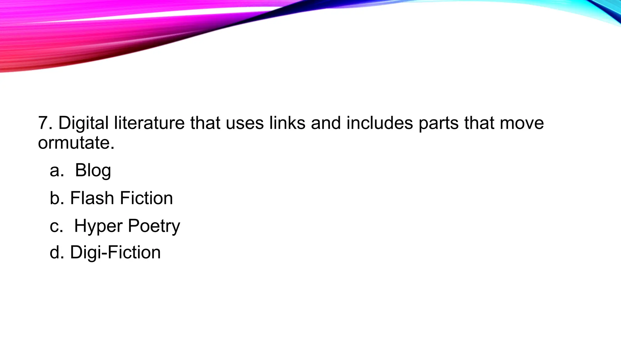 21st Century Literature Grade 12 Subject | PPTX