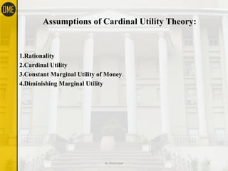 2.1.ppt- Cardinal Utility Approach in Business Eco | PPT