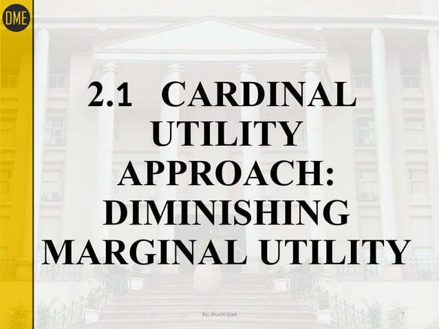 2.1.ppt- Cardinal Utility Approach in Business Eco | PPT