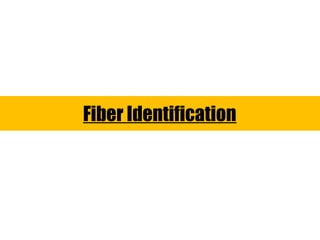 Textile Fiber Identification testing method | PPT