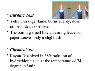 Textile Fiber Identification testing method | PPT