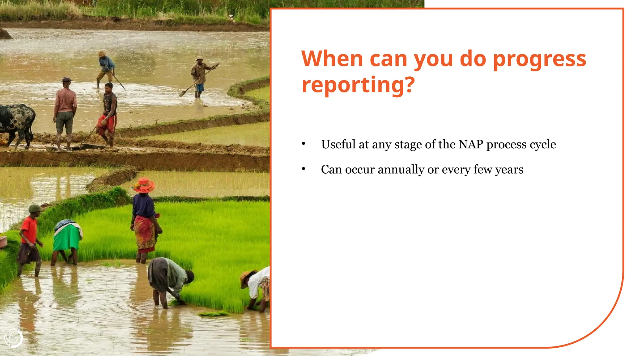 National Adaptation Plan Progress Reporting | PPTX