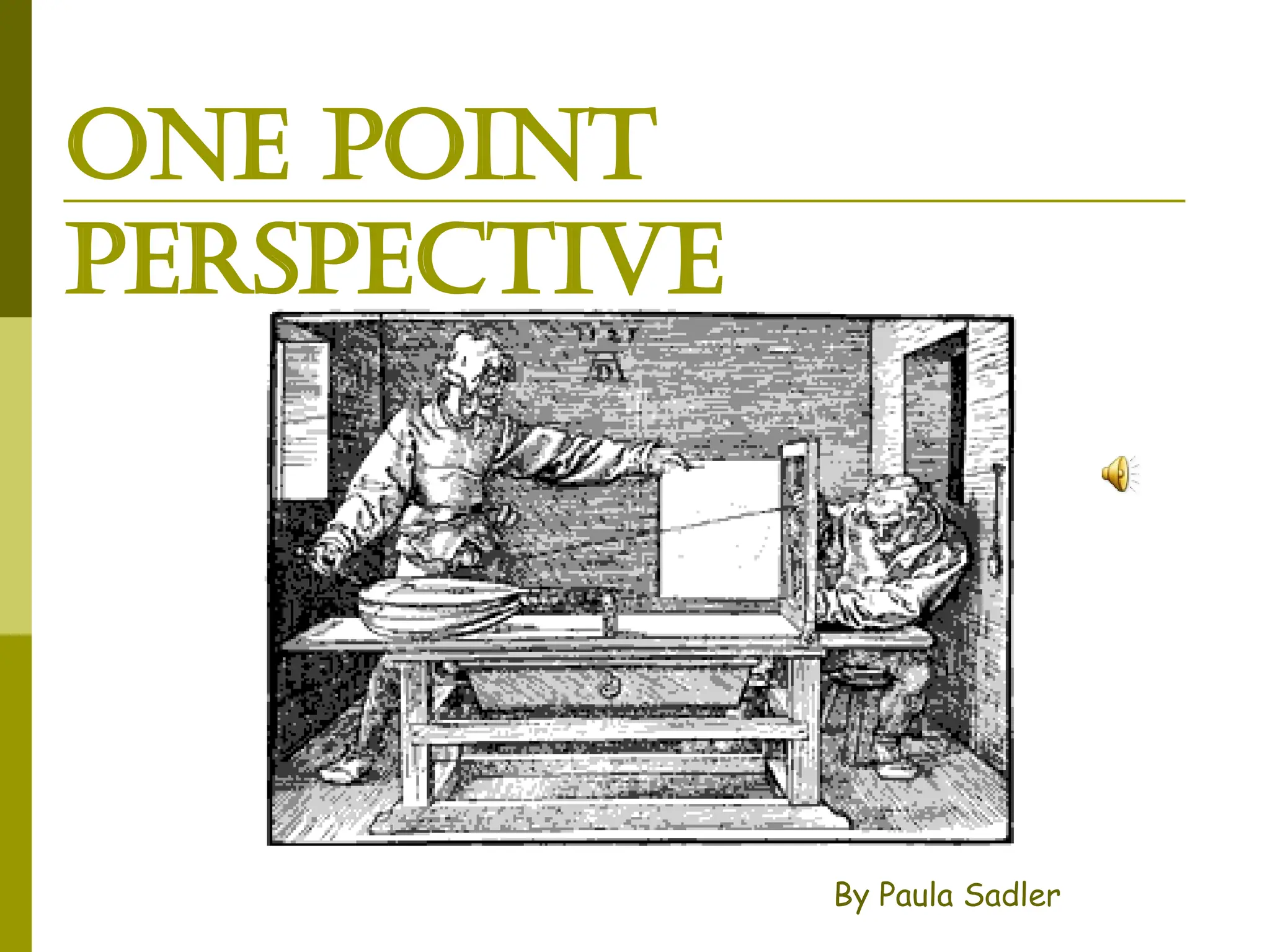 One Point Perspective Presentation Perspective | PPT | Drawing and ...