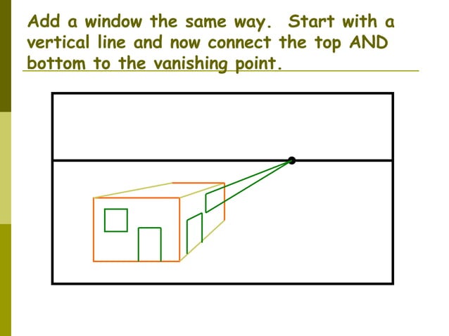 One Point Perspective Presentation Perspective | PPT | Drawing and ...