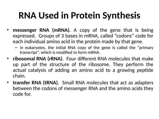 2.4. Central Dogma of Molecular Biology(Protein Synthesis).pptx ...