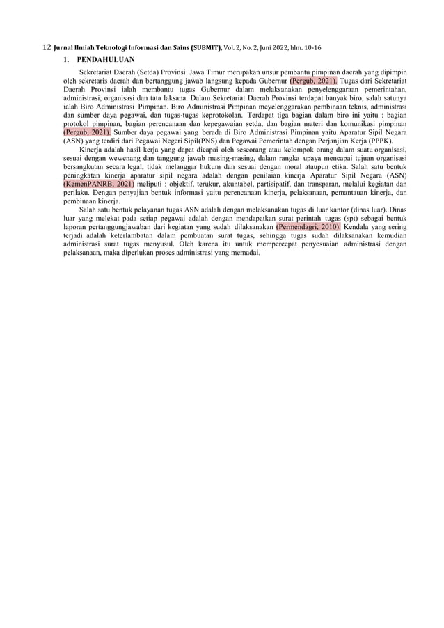 2. INTRO-DIGITALISASI ADMINISTRASI SURAT PERINTAH TUGAS(SPT)UNTUK MENDUKUNG KINERJA APARATUR ...