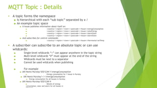 MQTT(Message queuing and telemetry transport) | PPT