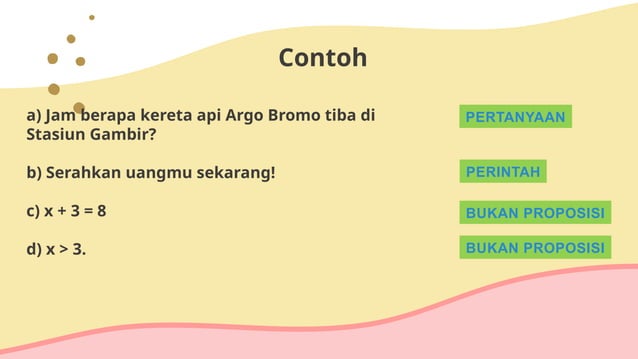 Materi mata kuliah Logika - Pertemuan 2.pptx | Free Download