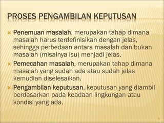 2. Proses & Model Pengambilan Keputusan.pdf