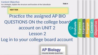 2.2 POWERPOINT AP BIO for grade 10,11 or 12 | PPTX | Biological ...