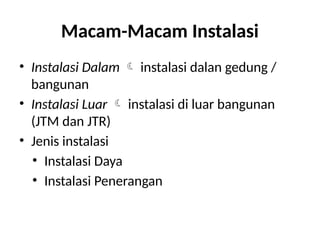 Microsoft powerpoint Instalasi Listrik.pptx