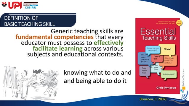 Basic Teaching Skill atau keterampilan dasar mengajar | PPT