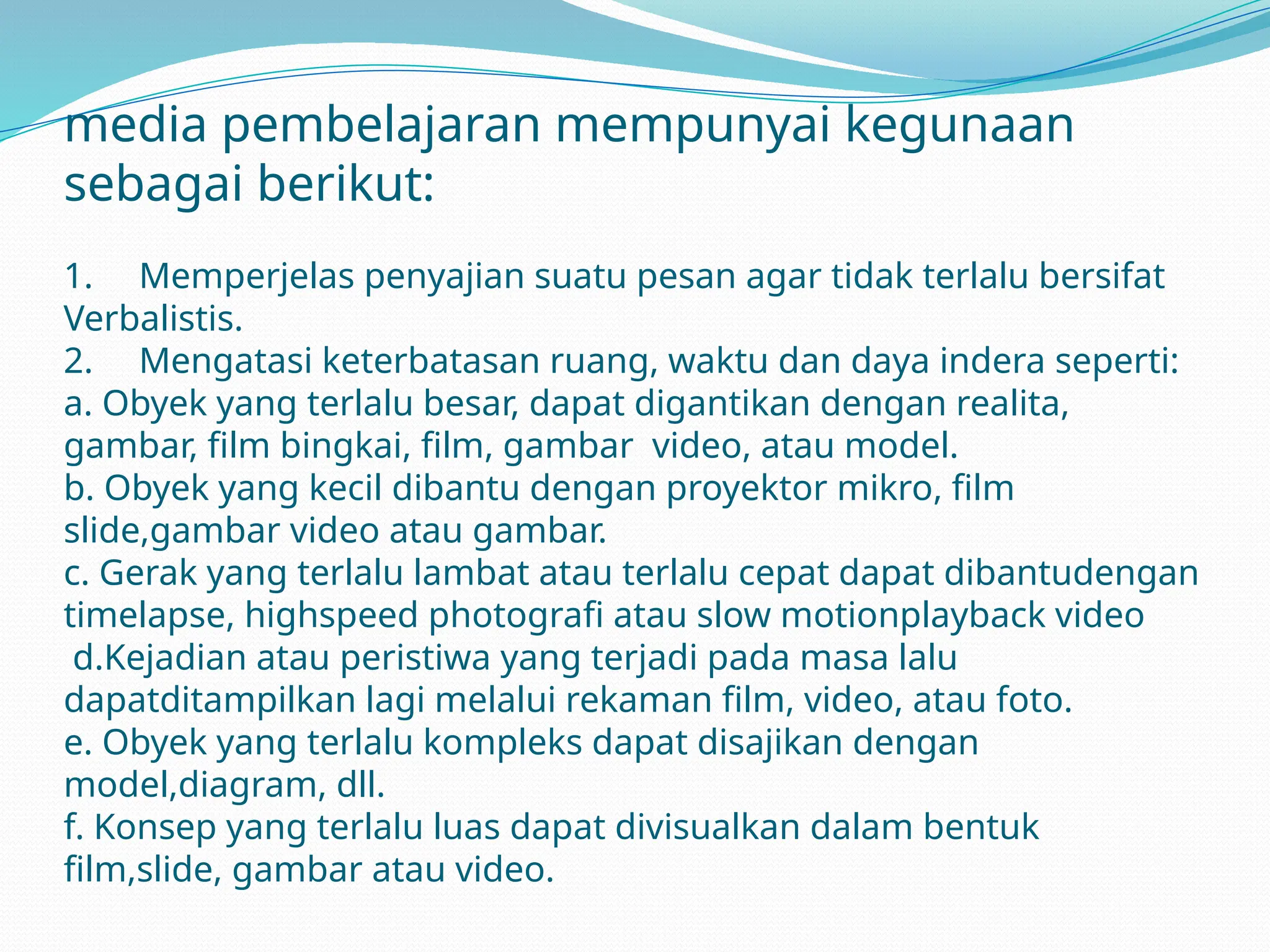 Fungsi media pembelajaran untuk tenaga pendidik.pptx