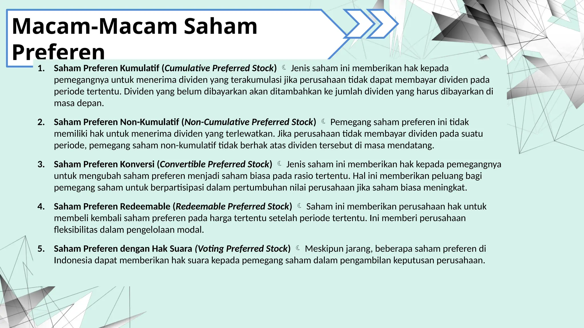 MATERI TENTANG SAHAM DAN JENIS-JENIS SAHAM.pptx