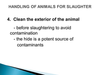 2.0 REVIEW OF SLAUGHTER AND HANDLING OF MEAT. ppt (1) (1).ppt