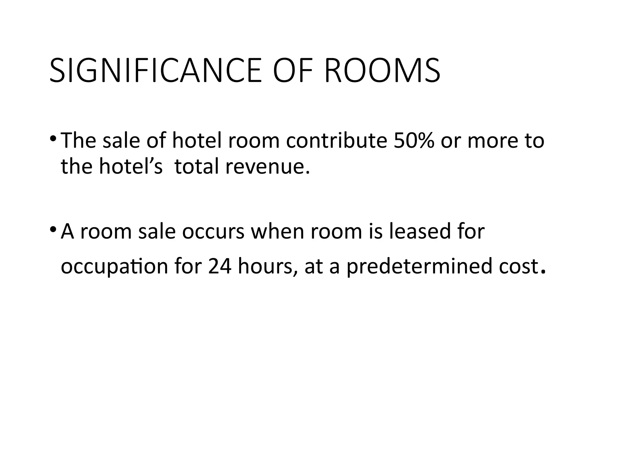 2. Types of room in hotels. classification | PPTX