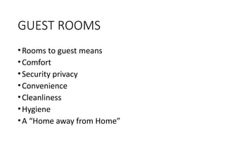 2. Types of room in hotels. classification | PPTX