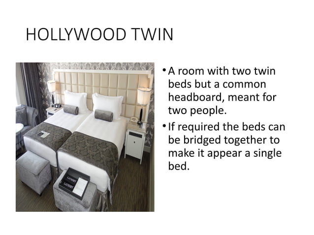2. Types of room in hotels. classification | PPTX | Hotels and Motels ...