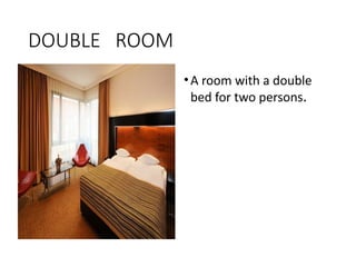 2. Types of room in hotels. classification | PPTX