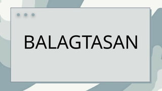 ang paksa ay tungkol sa balagtasan na isang pagtatalo | PPTX
