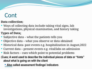 The Nursing process explained in broad detail | PPT