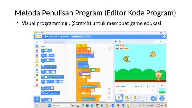 Dasar Pemrograman Python untuk pembelajaran di SMK | PPTX