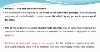 2. EASEMENT- Imposition of Easement, Easements by Necessity, Prescriptive Easements. | PPTX