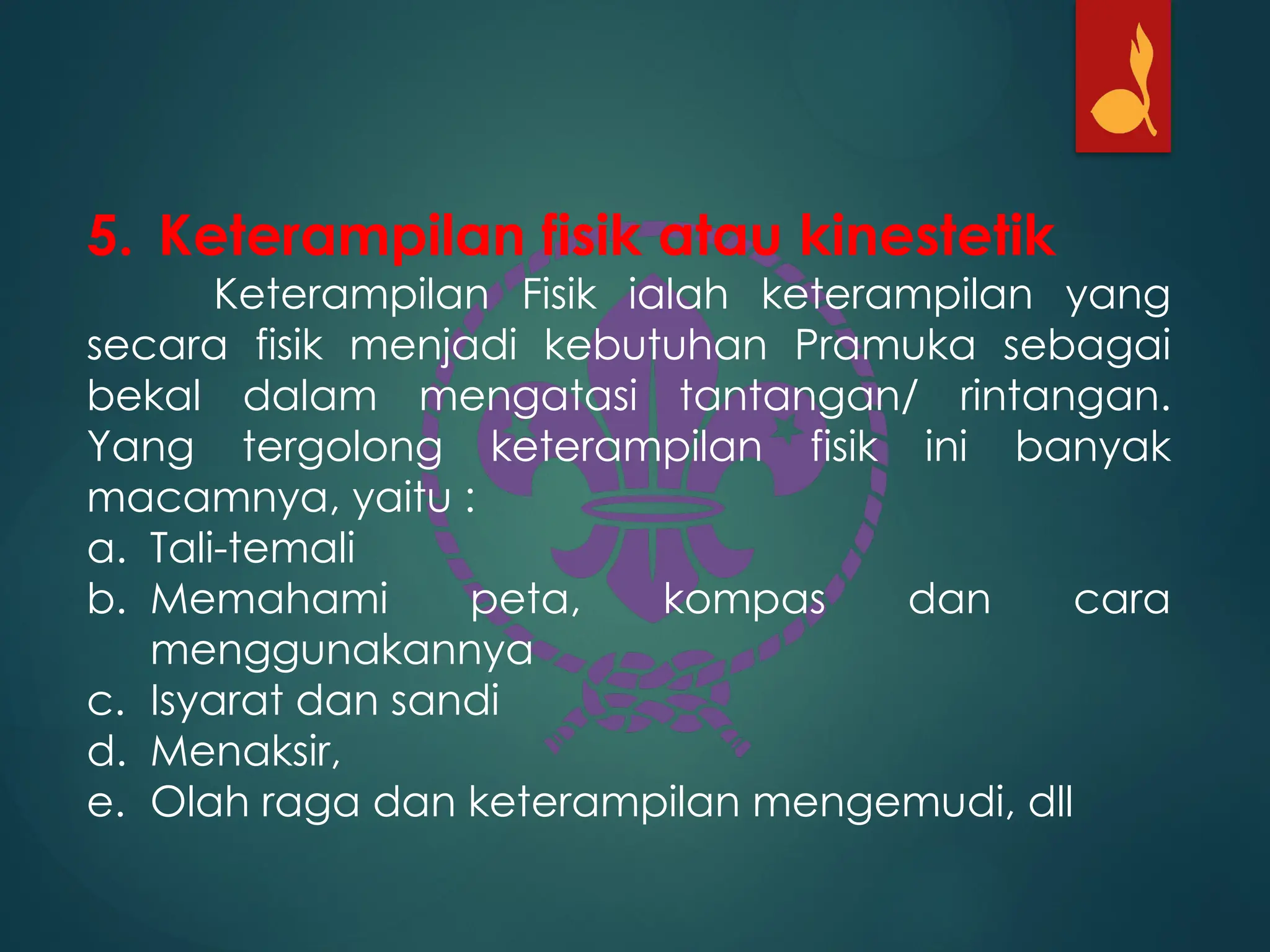 2. Keterampilan Pramuka. SESOSIF 1Pramuka.pptx