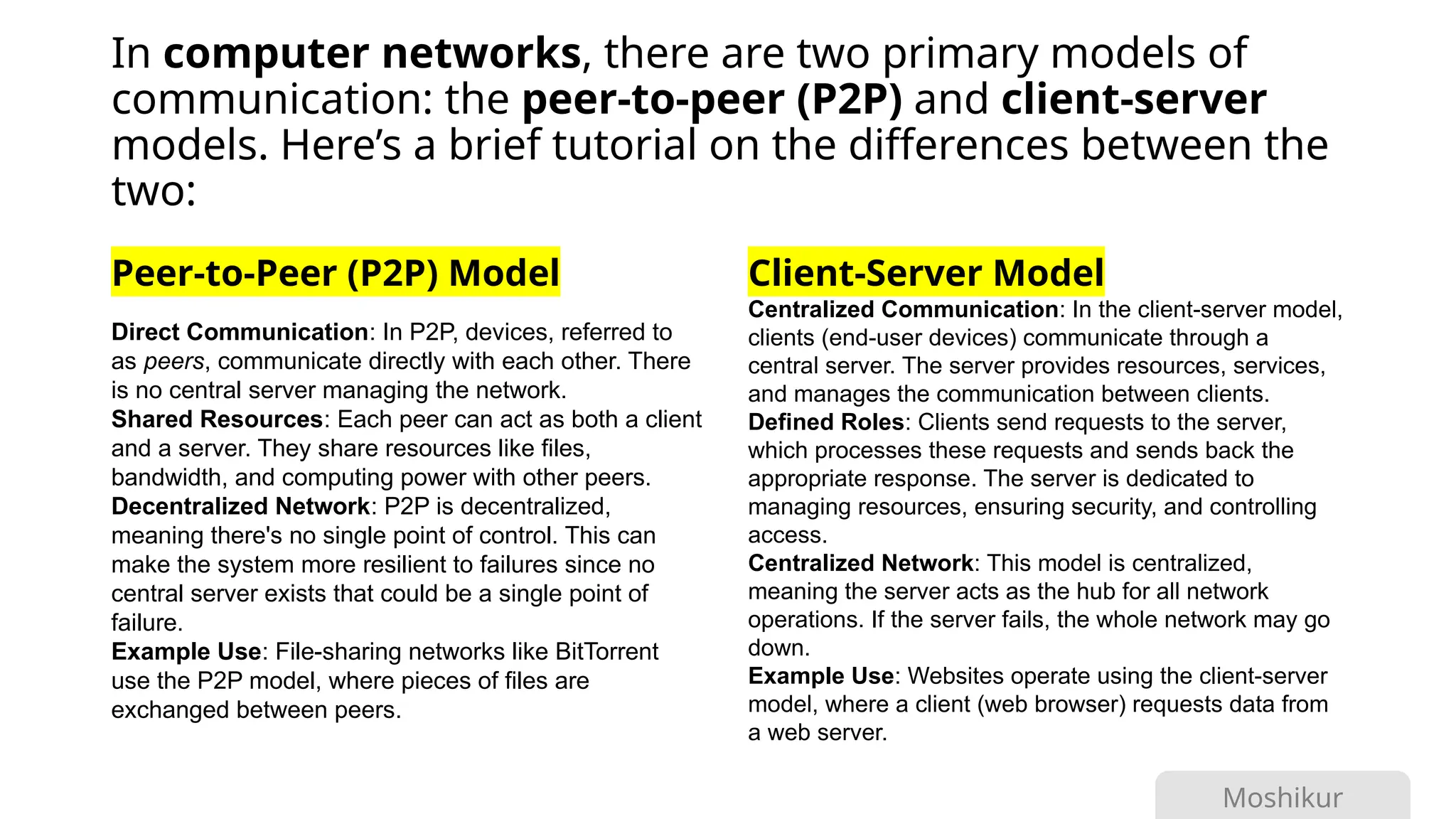 Chapter 2 Communication of 9618 A Level Computer Science | PPTX