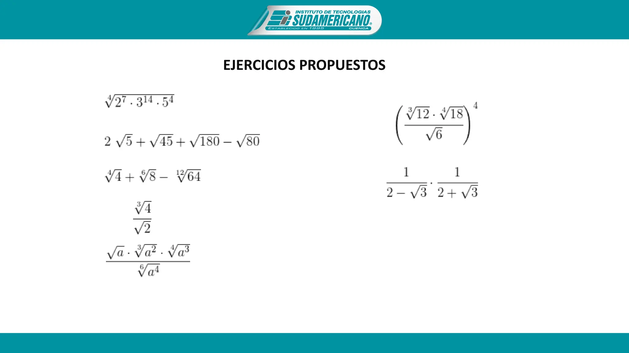 Leyes, resumen y propiedades de los exponentes | PDF