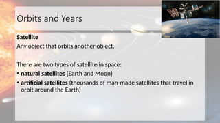 2. Earth and Space Science- Orbits, Years, Days and Nights (2024) (1).pptx