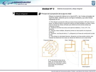 2. Proyección Ortogonal. Isométrico.Ingenieria | PDF