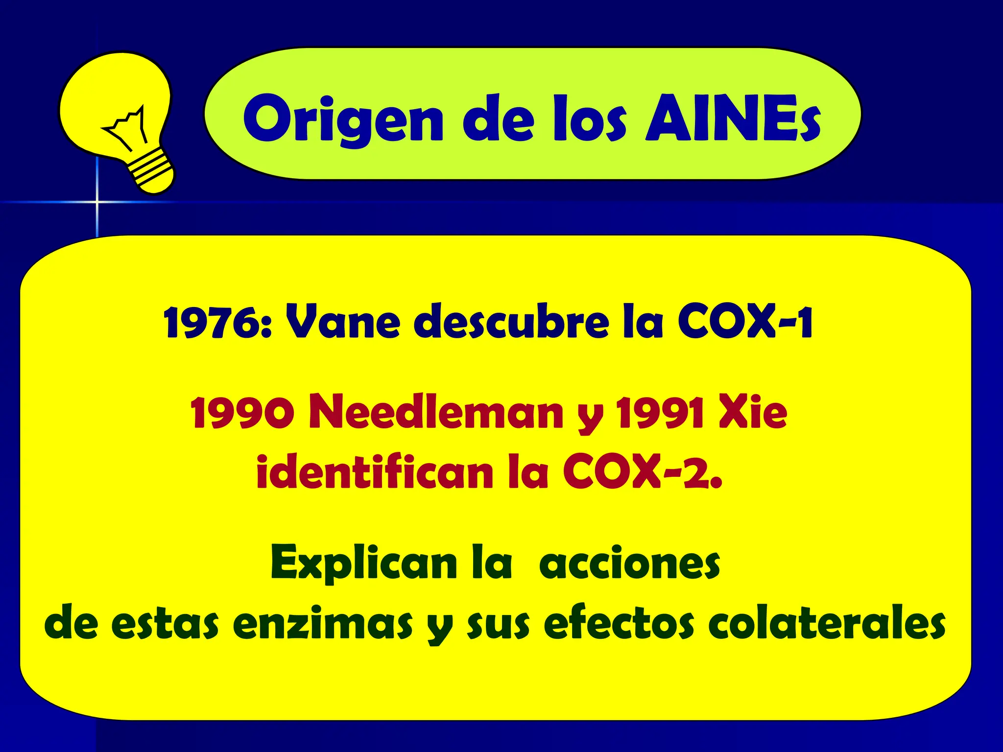 2. AINES.ANTIIFLAMATORIOS NO ESTEROIDEO. | PPT
