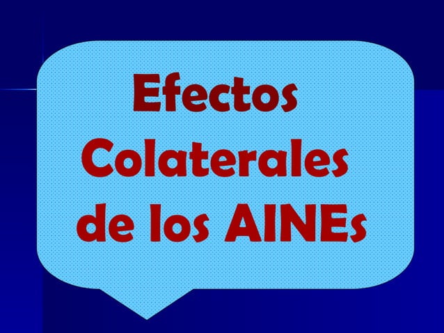2. AINES.ANTIIFLAMATORIOS NO ESTEROIDEO. | PPT