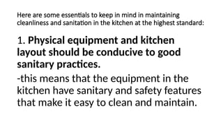 2.TLE 9 GENERAL GUIDES IN THE CLEANLINESS AND SANITATION OF THE KITCHEN ...