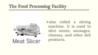 Food Processing Plant and Food Processing Tools, Equipment and ...