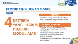 PRINSIP PENYUSUNAN MODUL AJAR KURMER.pptx