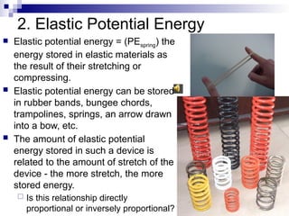Potential Energy power point presentation | PPTX | Physics | Science