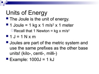 Potential Energy power point presentation | PPTX | Physics | Science