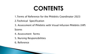 PHLEBITIS NEW INDICATOR FOR NURSES TEACHING SLIDE | PDF