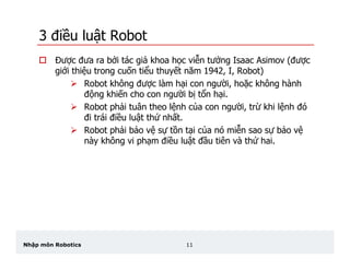2. Introduction to Robotics - Gioi thieu Tong quan ve Robot va Robotic.pdf