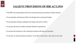 2.1.6 Salient Provionsgfg of RBI Act.pptx