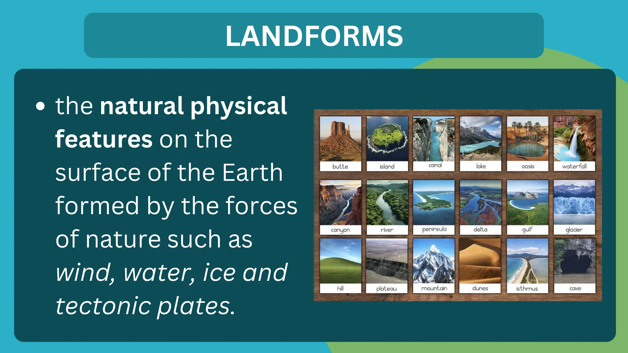 2.2-DIFFERENT-LANDFORMS-compressed involved in thier formation | PDF
