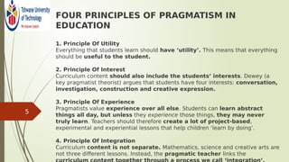 2. PRAGMATISM AND EDUCATION.pdf Theory o | PPT