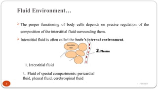 1.Internal and external fluid 2. homeostasis | PPT