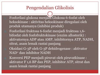 Proses katabolisme karbohidrat dalam organisme | PPT
